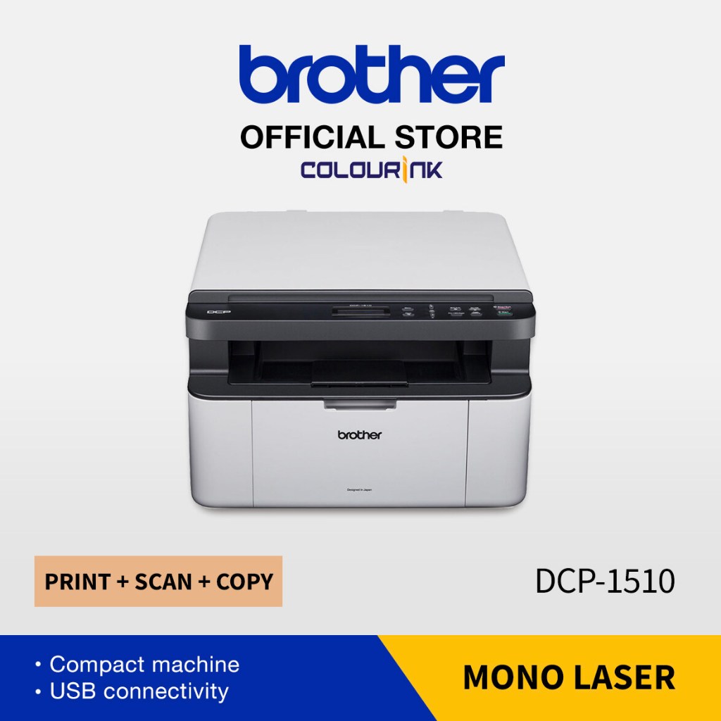 Brother All-In-One Monochrome Laser Printer Home Office Use Printer ...