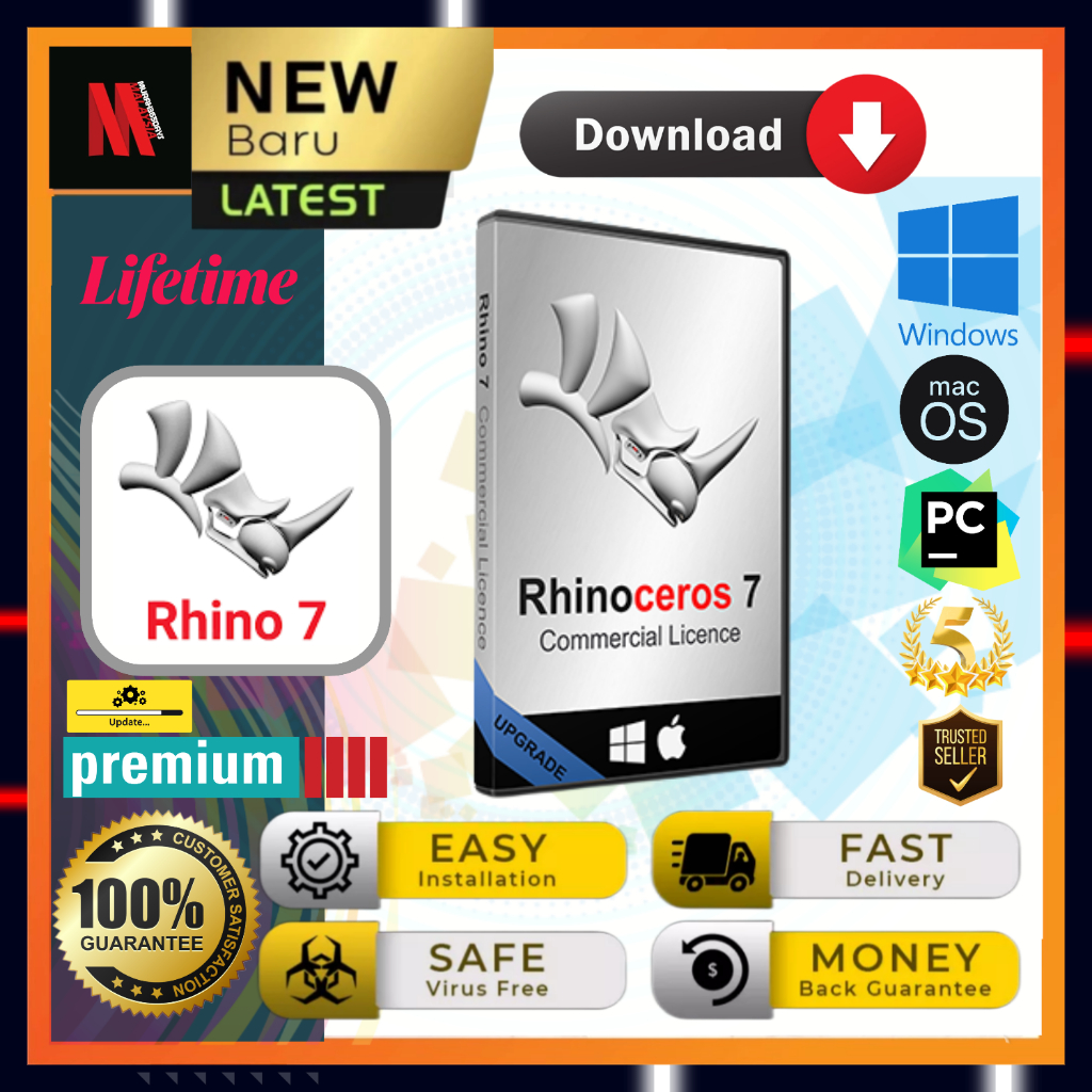 Murah365Days out Rhinoceros 7 & V-Ray V6 3D Modelling - Software | v7.31 2023 𝐋𝐀𝐓𝐄𝐒𝐓 Updated ...