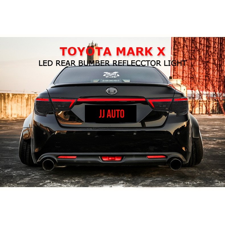 TOYOTA MARK X REAR TAIL LAMP LED BAR SMOKE 贯穿灯 REAR LAMP CARS | Shopee ...