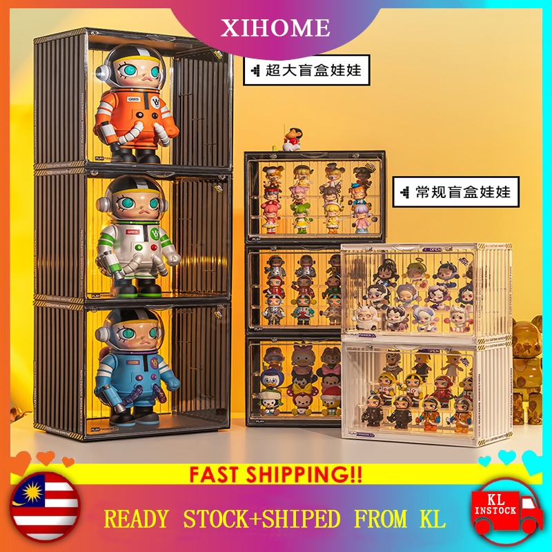 Bubble Mart Blind Box With Lights Display Box Lego Doll Toys Display ...