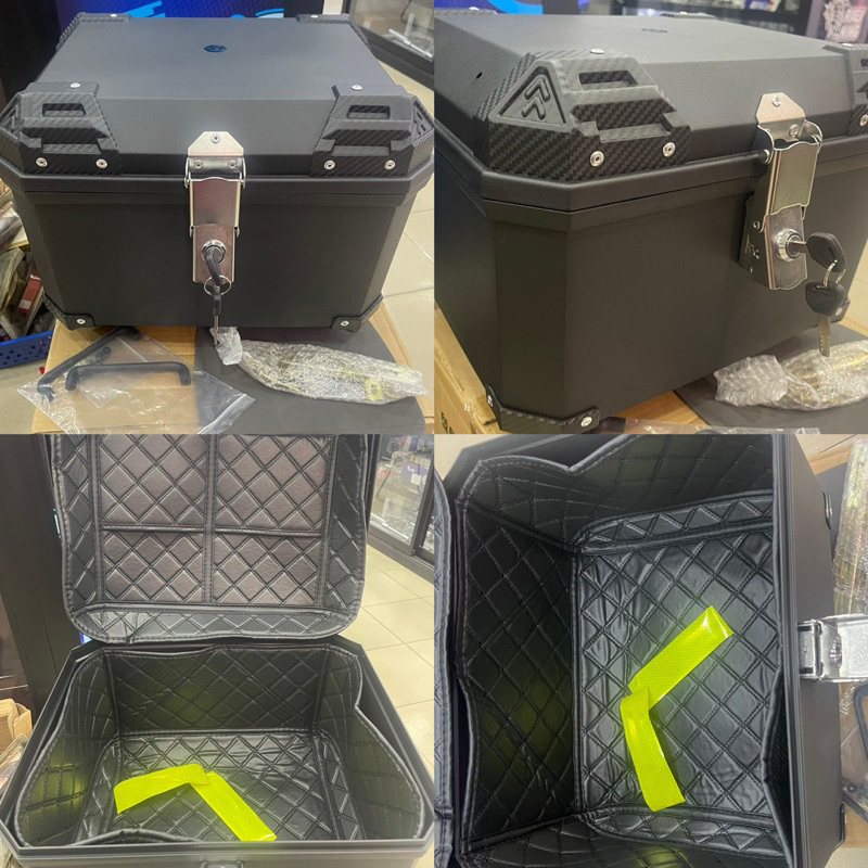45 LITER TOP BOX TOP CASE ADVENTURE N SERIES ALUMINIUM DESIGN ABS ...