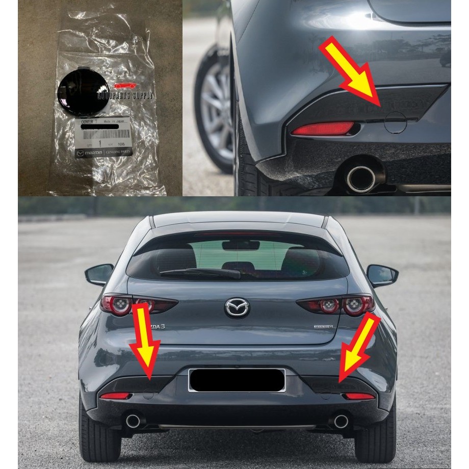 ORIGINAL MAZDA 3 HATCHBACK 2019 - 2024 REAR TOWING COVER RH LH | Shopee ...