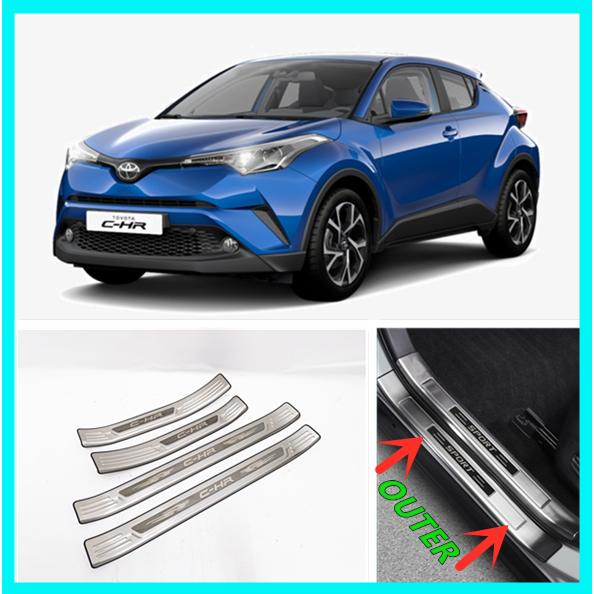 TOYOTA CHR(C-HR) 2018 Side Steel Plate/Door Side Step/Side Sill Plate ...