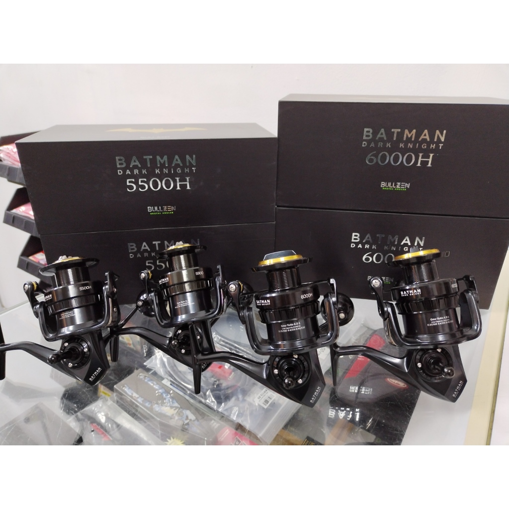2022 Bullzen Batman Dark Knight Limited Edition SW Spinning Reel 1 Year ...