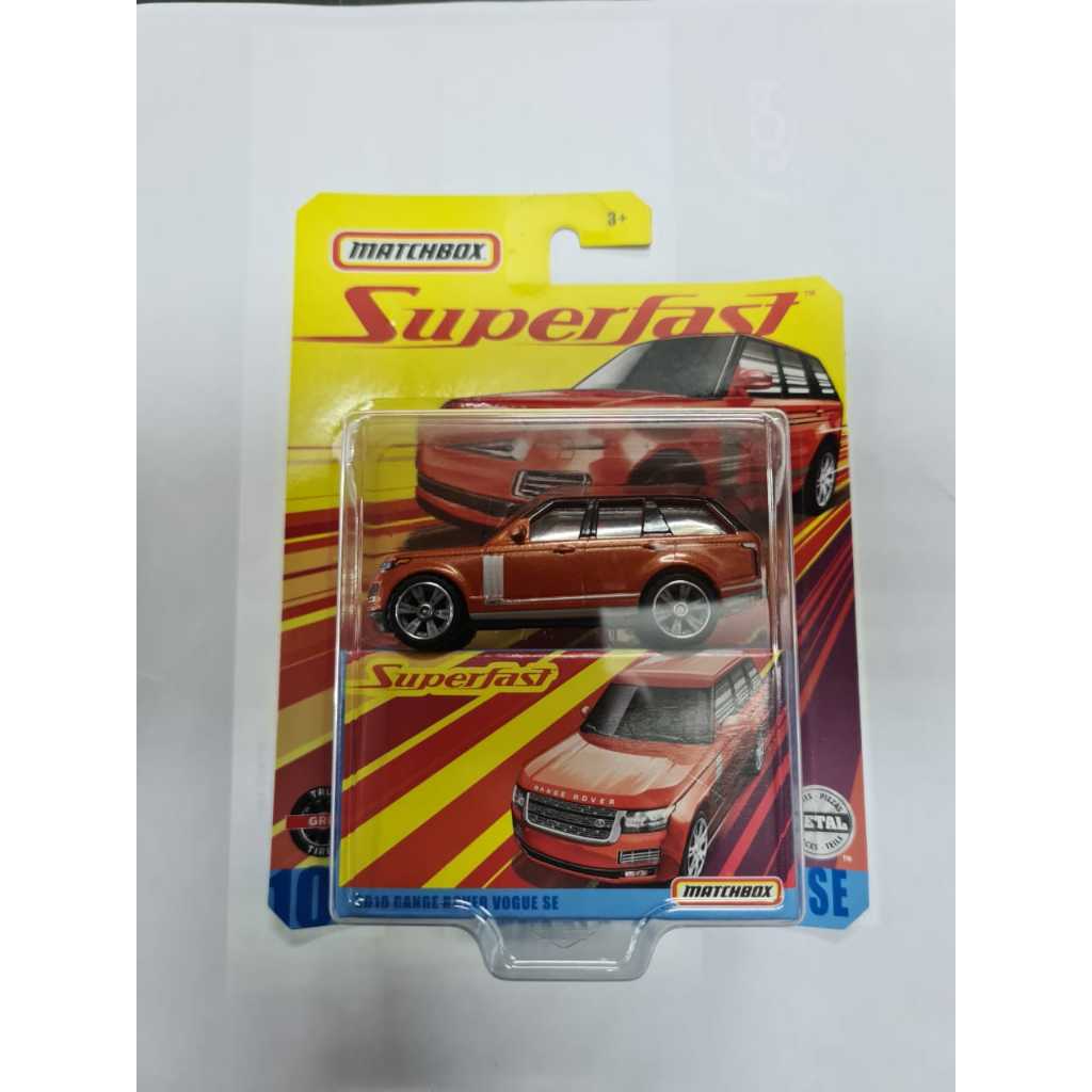 Matchbox Premium Superfast 2018 Range Rover Vogue SE (Choose Color ...