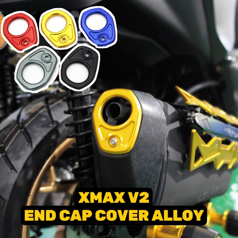 Yamaha XMAX 250 XMAX300 v2 2023 Motorcycle Muffler End Decor Cap Cover ...