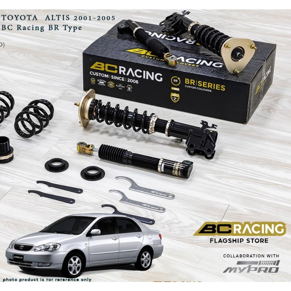 Racing BR Type Hi Lo Soft Hard Adjustable Absorber for Toyota Altis ...