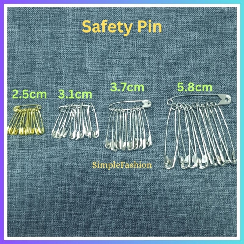 Safety Pin / Secure Pin / First Aid Pin / Pin Baju / Pin Keselamatan ...
