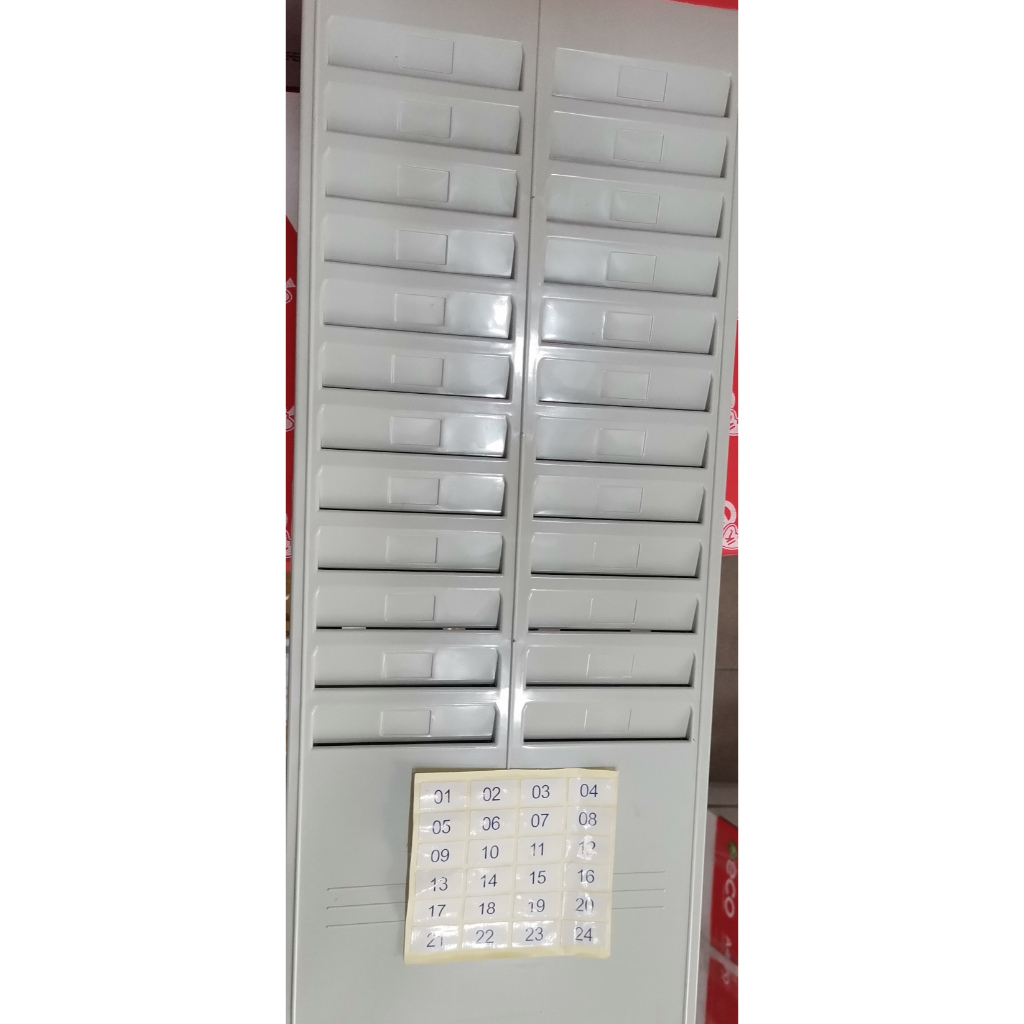 READY STOCK PUNCH CARD HOLDER 24 SLOTS 卡架 | Shopee Malaysia