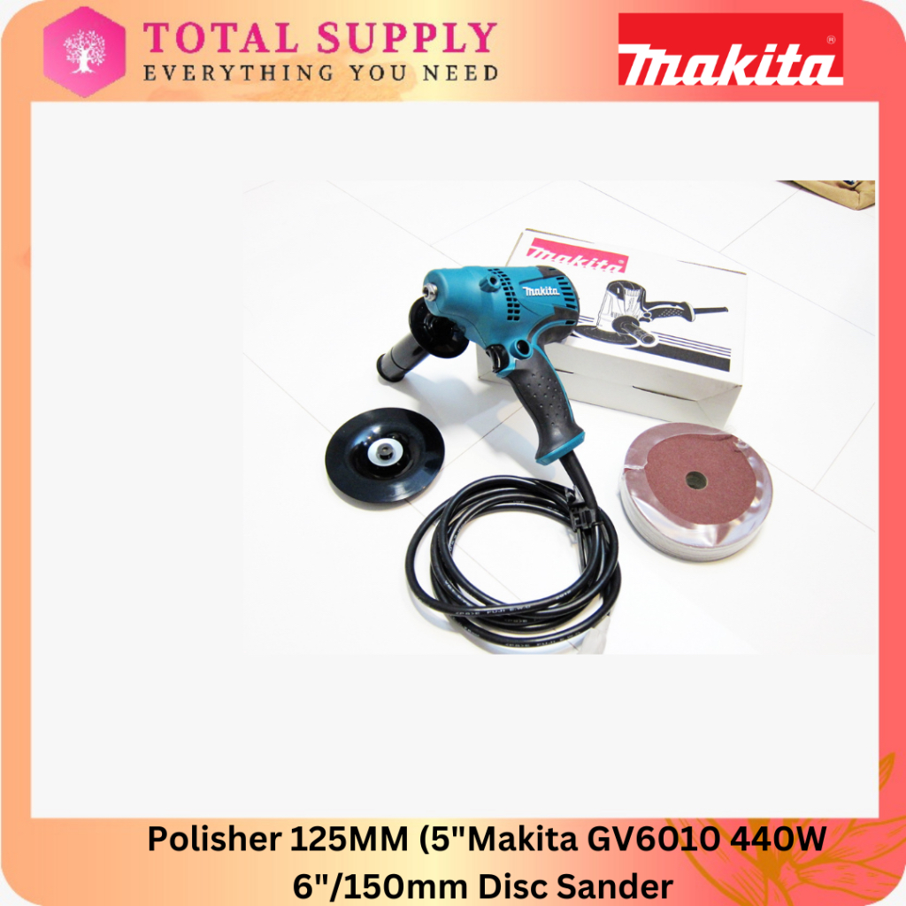 Makita GV6010 440W 6"/150mm Disc Sander | Shopee Malaysia