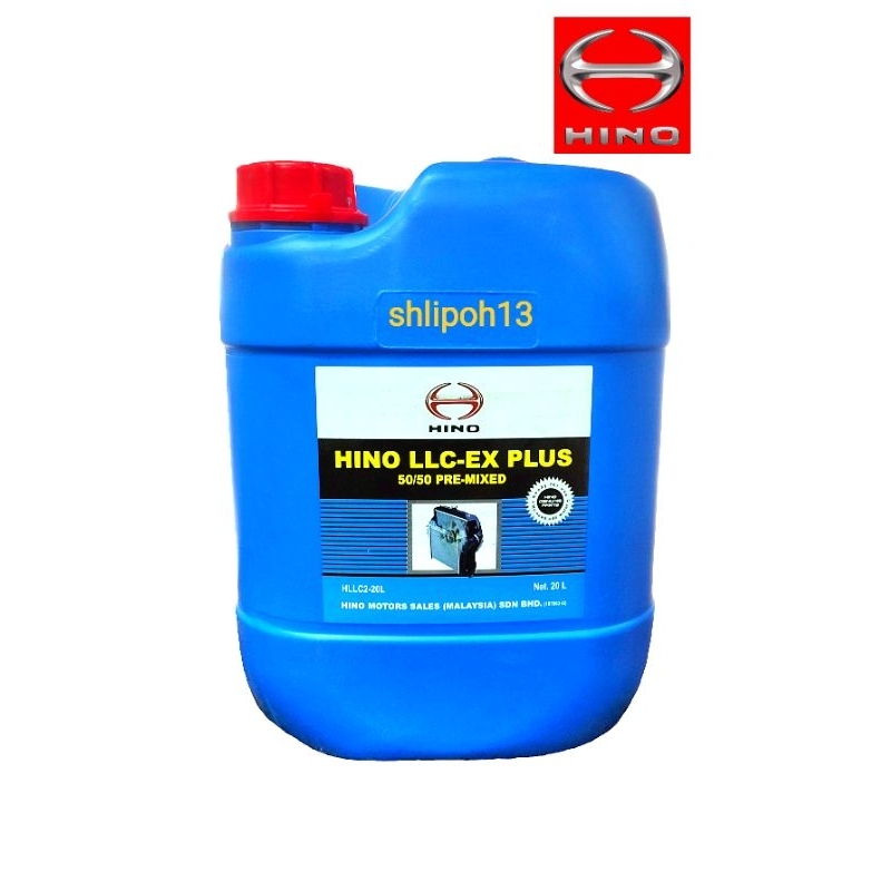 Hino 50/50 Pre-Mixed (BLUE) Coolant 20 Litre HLLC2-20L (MAX 1 PAIL FOR ...