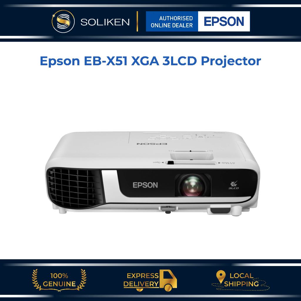 Epson EB-X51 XGA 3LCD Projector | Shopee Malaysia