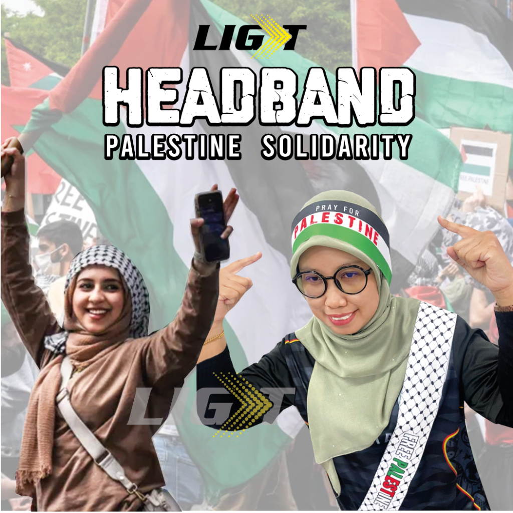 HEADBAND PALESTINE Dewasa & Budak Limited Edition Stretechable Head ...