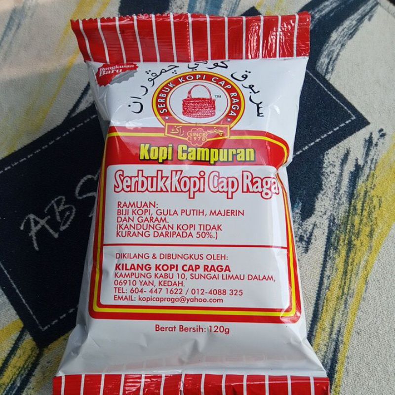 Serbuk kopi cap raga 120g | Shopee Malaysia