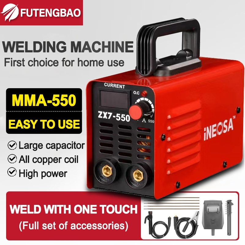 MMA-550 mesin Portable Household Mini Electric Welding Machine IGBT ...