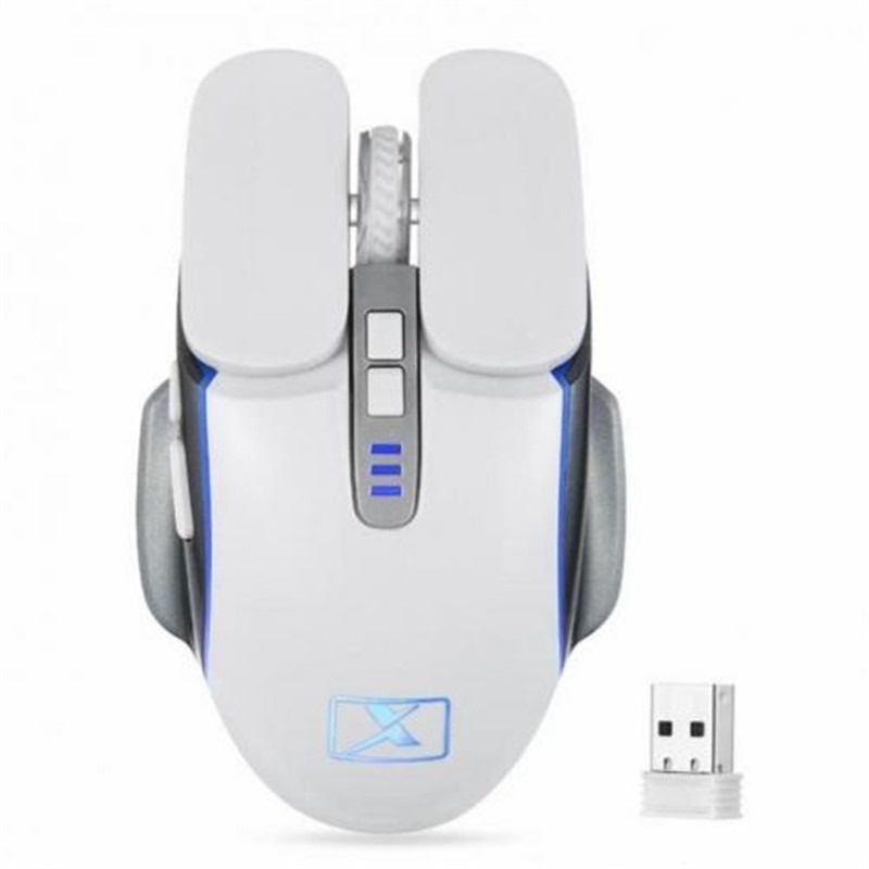 XINMENG M215 Wireless 2.4GHz Gaming Mouse Rechargeable RGB Adjustable ...