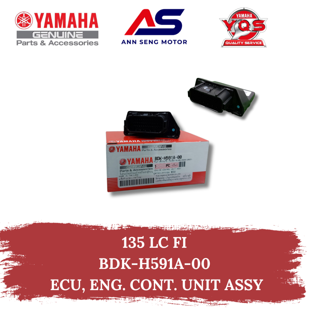 YAMAHA 135LC FI ENG. CONT. UNIT ASSY. ORIGINAL (BDK-H591A-00) | Shopee ...