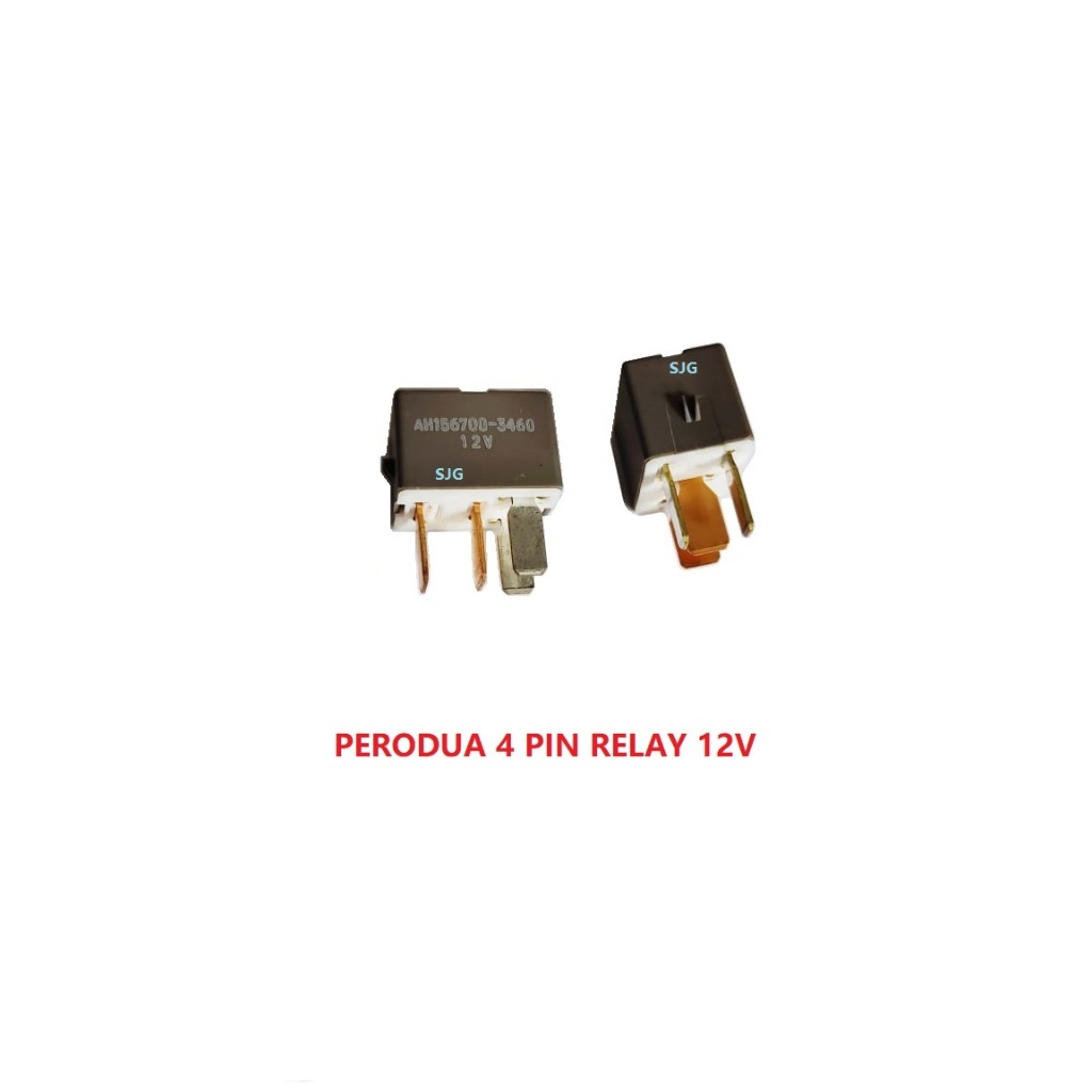 DENSO PERODUA 4 PIN RELAY 12V | Shopee Malaysia