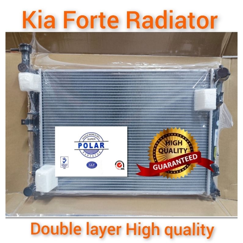 kia forte 2009 radiator tangki air Double layer 22mm brand Polar ...