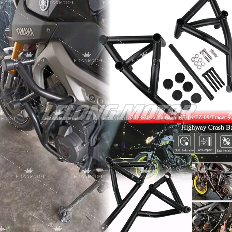 MT09 STUNT 2016 2017 2018 2019 ENGINE GUARD CRASH BAR PROTECTOR ...