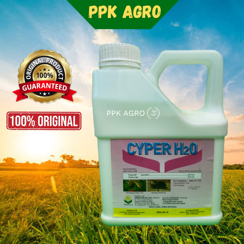 4L CYPER H2O FARMCOCHEN Racun Serangga Cypermethrine 20.0% Kumbang ...