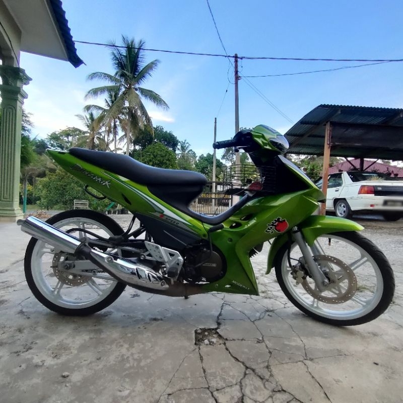 Sport rim Dinamik 120 putih (Original Motor) | Shopee Malaysia