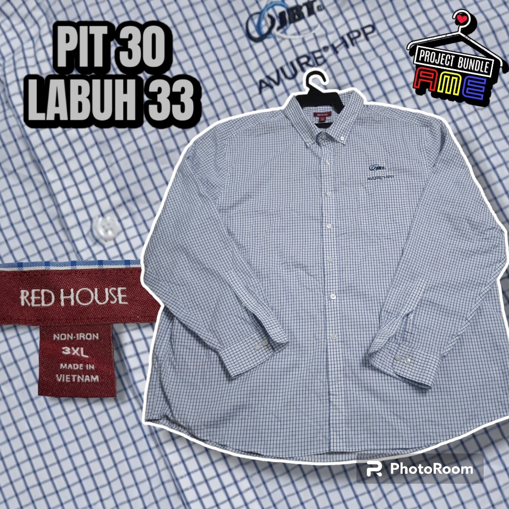 Kemeja Shirt Bigsize Oversize 4XL (Pit 30 Ukuran Dada 60 inch) | Shopee ...