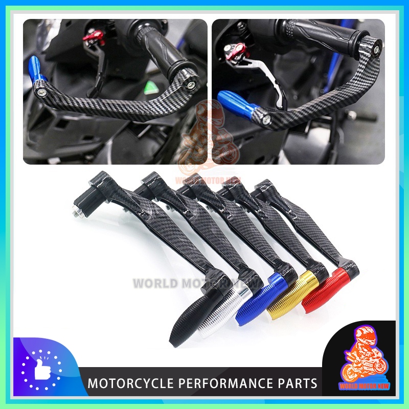 Universal Lever Guard Lightech Design Carbon Fibre Y15 RS150 LC135 R15 ...