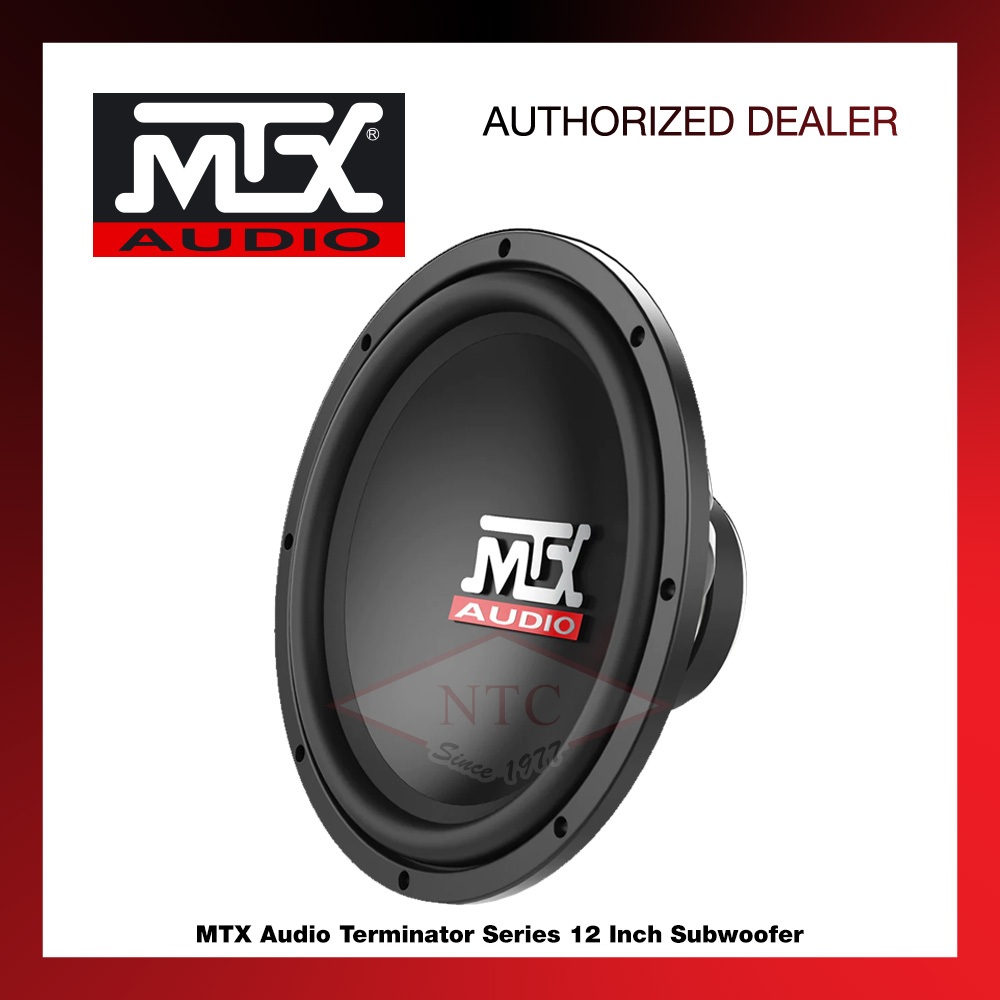 MTX Audio TN12-04 Terminator Series 12 Inch Subwoofer 400W | Shopee Malaysia