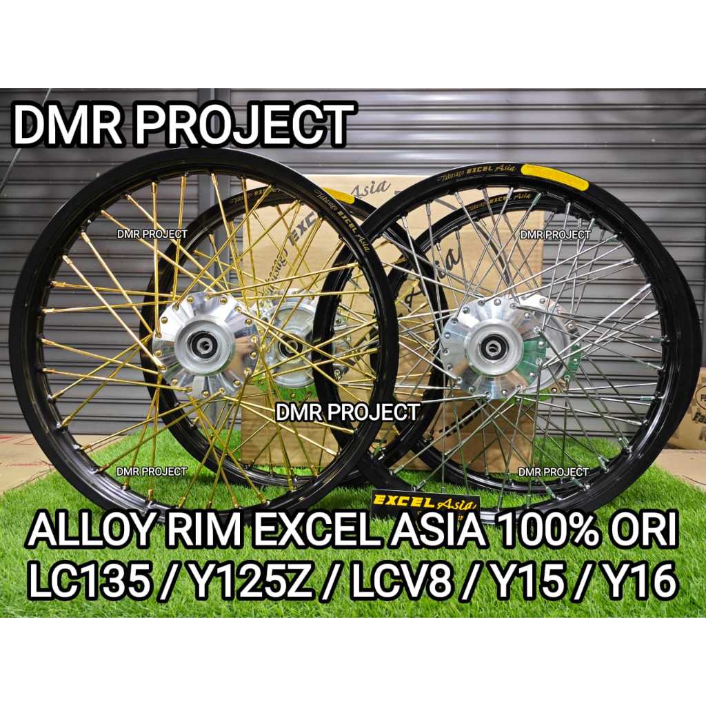[EXCEL ASIA 1.85/2.15 X 17] LC135/Y125Z/Y15/Y16/LC5S/LCV8 ALLOY RIM ...