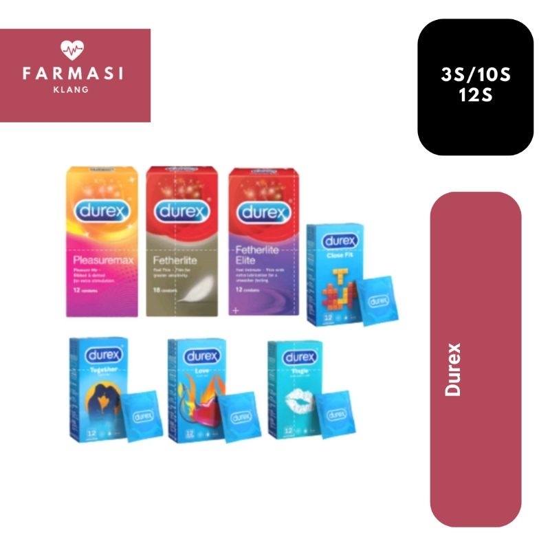 DUREX BOX 12'S/10'S EASY ON | Shopee Malaysia