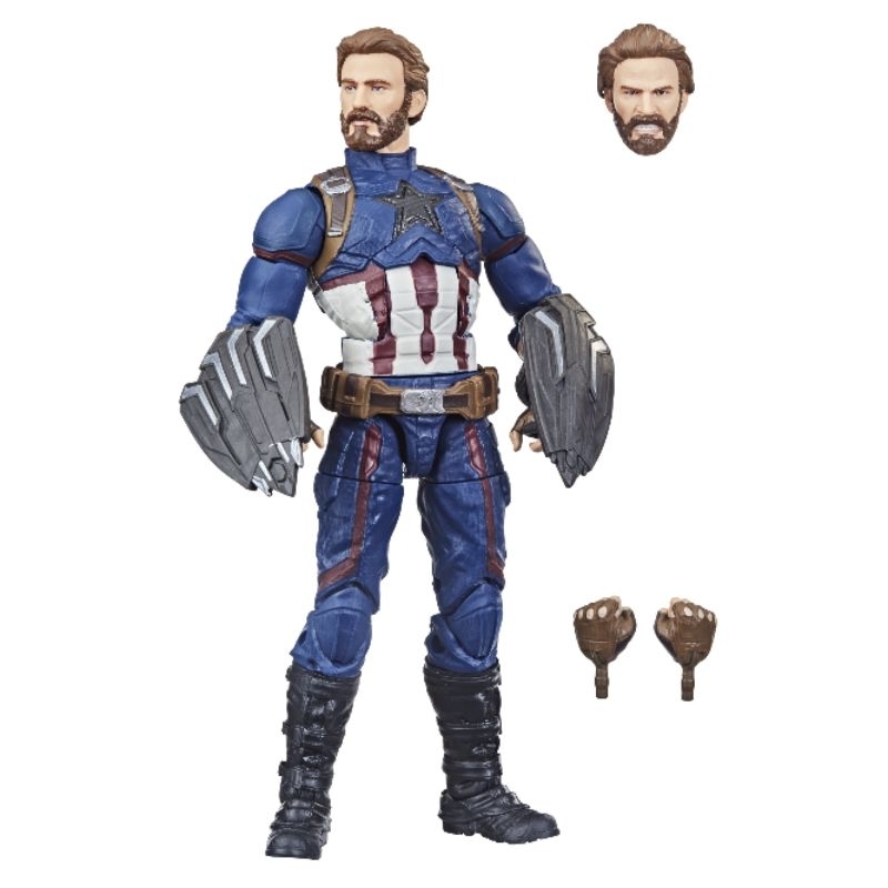 Marvel Legends Infinity Wars Captain America (Wakanda Shield) | Shopee ...