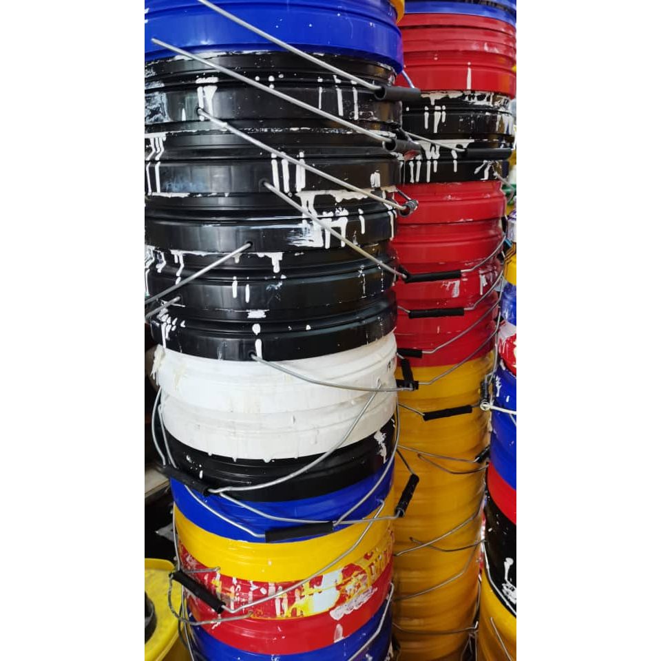 Tong cat terpakai 20L Tiada logo /used barrels/ random colour | Shopee ...