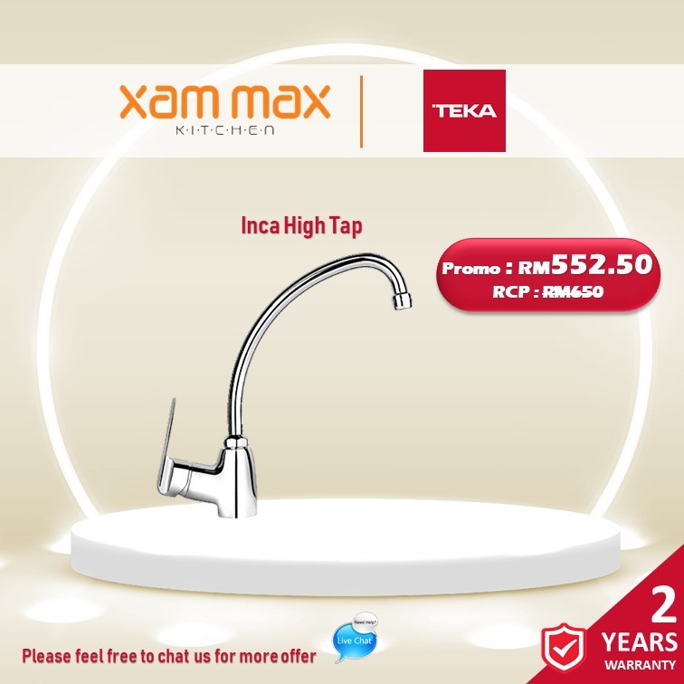 Teka - Kitchen Mixer Hot Cold High Spout Tap Inca / Teka - Kitchen ...