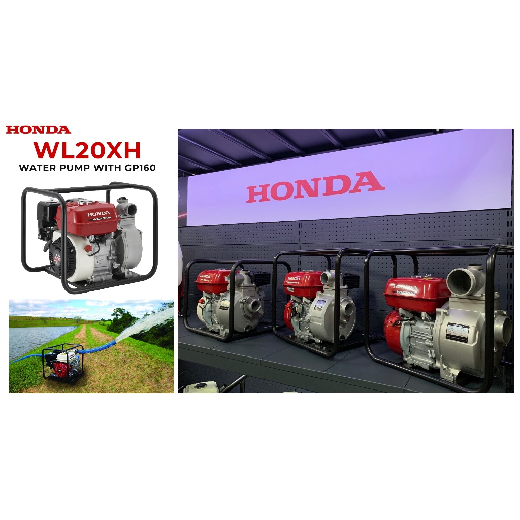 Honda WL20XH 50mm x 40m3/hour Gasoline Centrifugal Water Pump | Shopee Malaysia