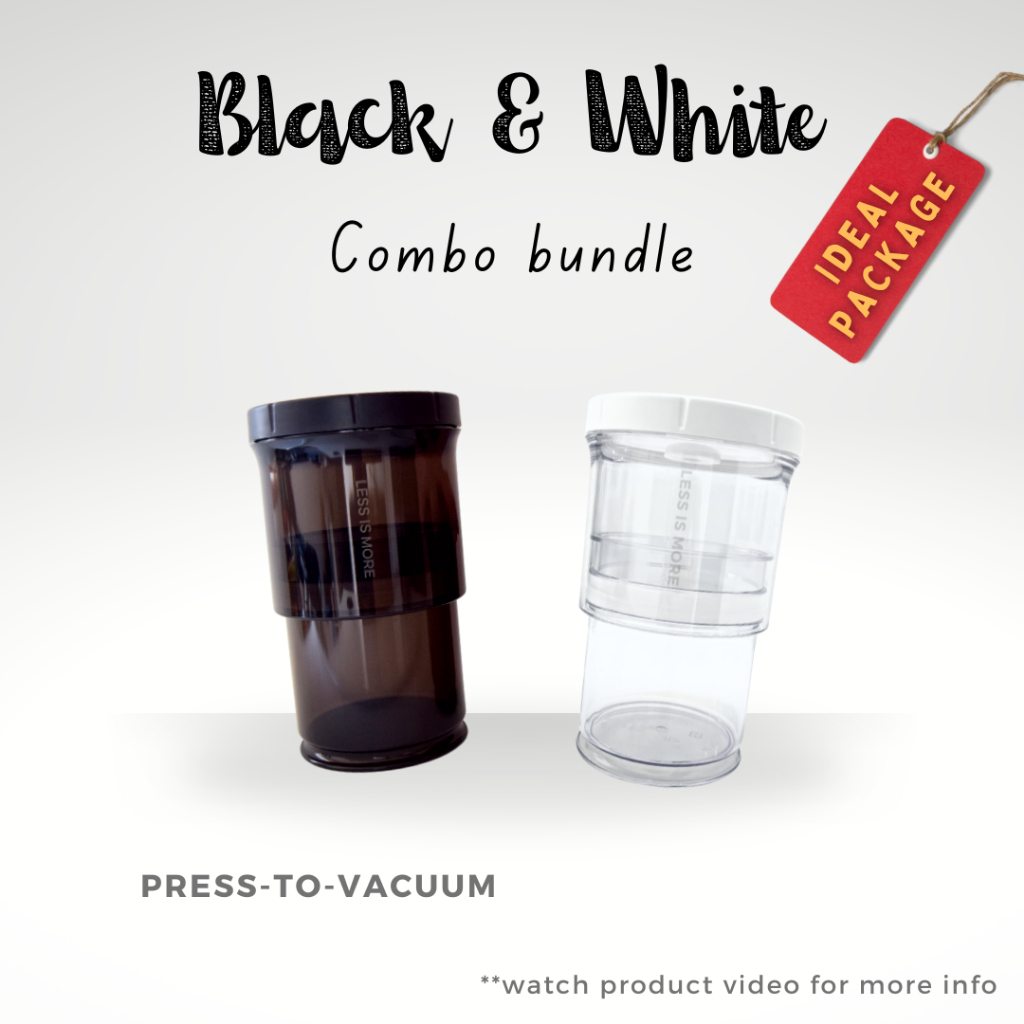 MINOR X JUG [Combo Bundle] Air-Tight Coffee Bean Canister, Bekas Simpan ...