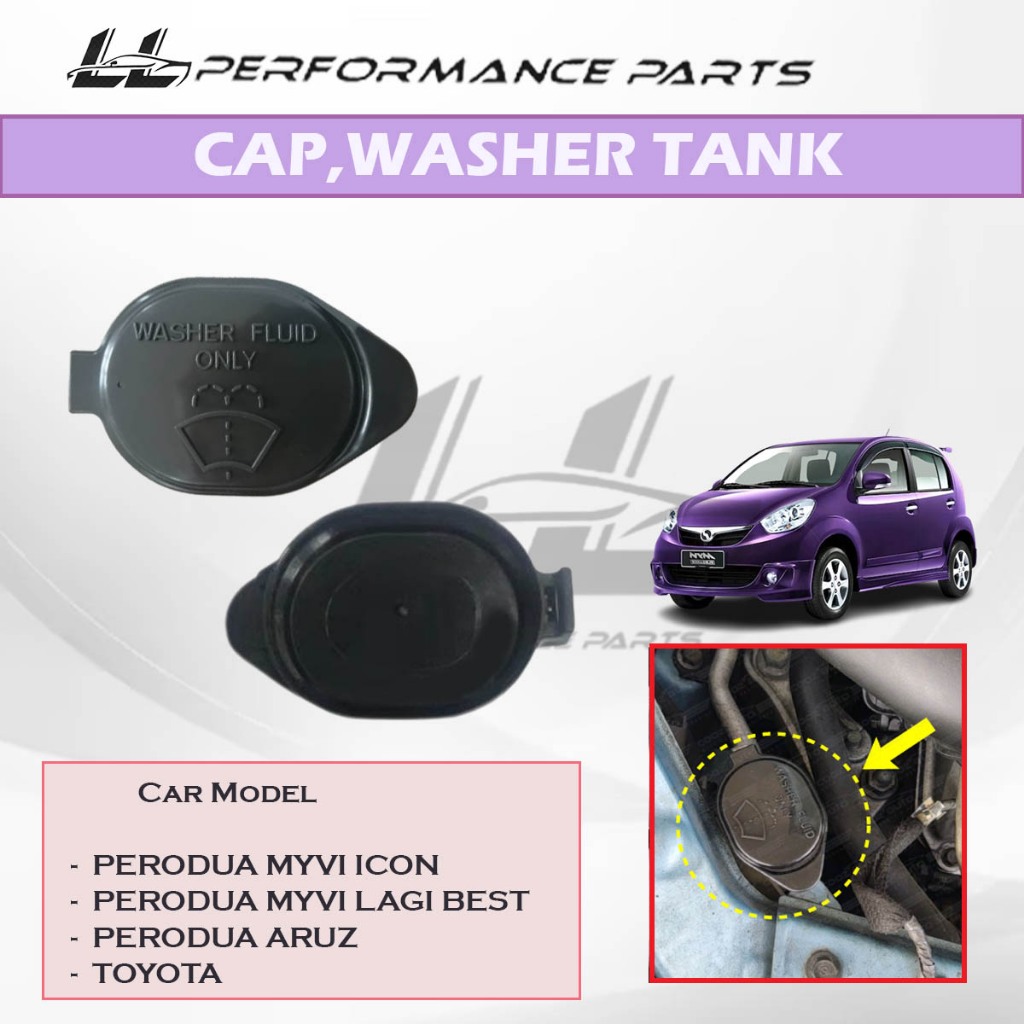 Original Washer Tank Cap for Perodua Myvi Icon/Myvi Lagi Best/Aruz ...