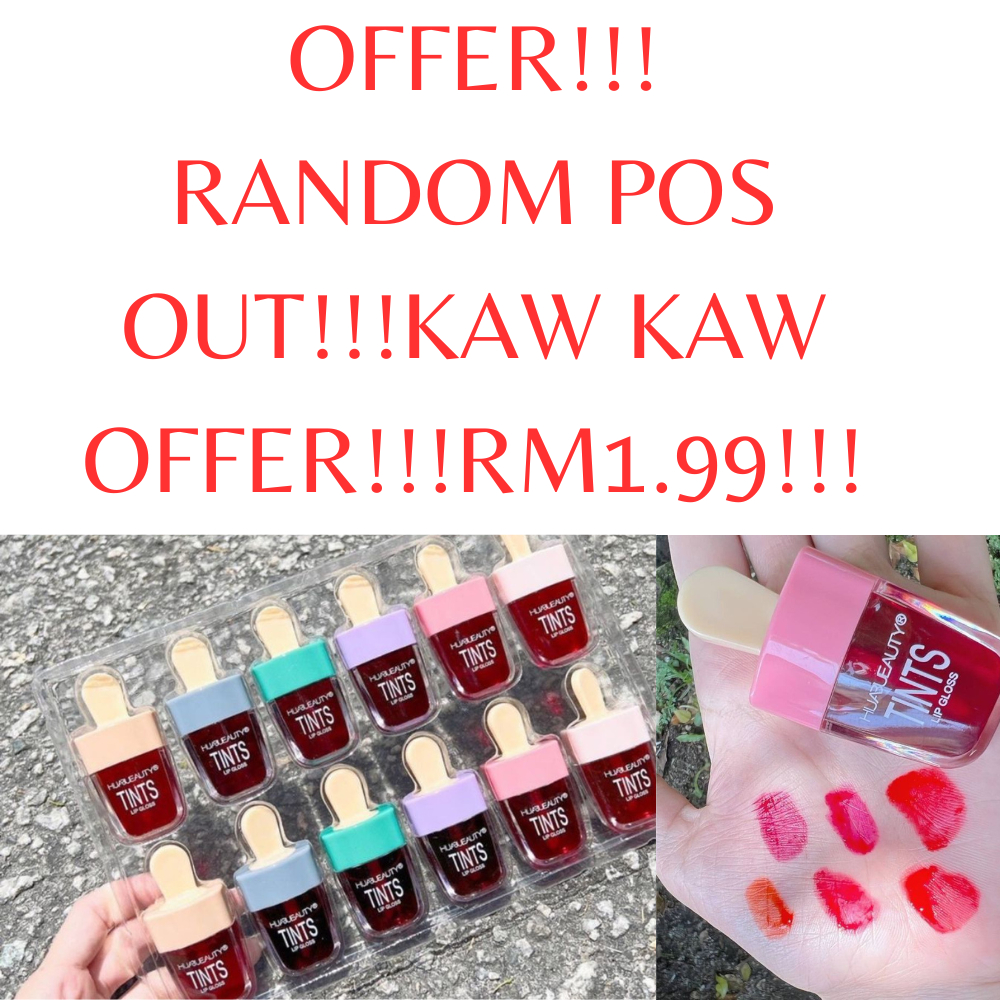 OFFER!!! ICE CREAM LIPTINT 1PCS / RANDOM POS OUT!!! | Shopee Malaysia