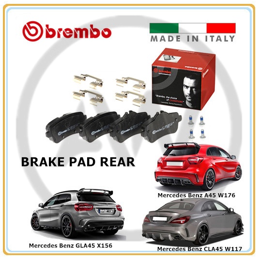 BREMBO Mercedes Benz A45 AMG W176 CLA45 W117 GLA45 X156 Front Rear Disc ...
