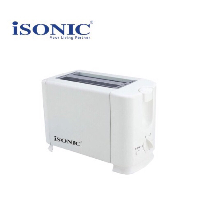 ISONIC 2 Slice Bread Toaster IT-801 IT801 | Shopee Malaysia