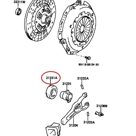 TOYOTA MULTIPLE MODELS CLUTCH RELEASE HUB BALL BEARING | Shopee Malaysia