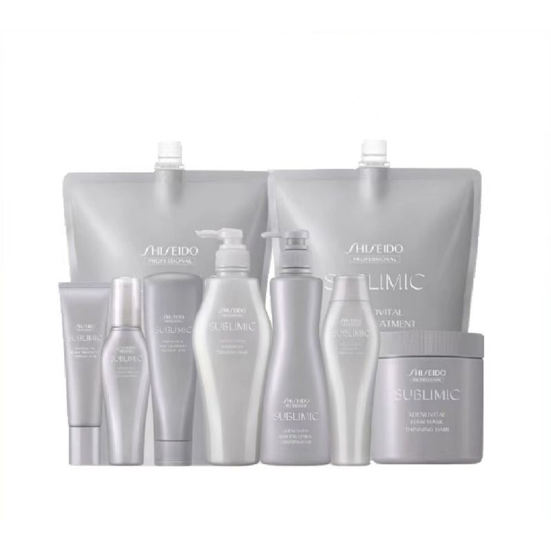 Shiseido Professional Sublimic Adenovital Shampoo Treatment Mask Serum power shot | Shopee Malaysia