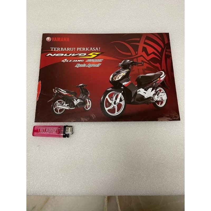 brochure Yamaha Nouvo S | Shopee Malaysia