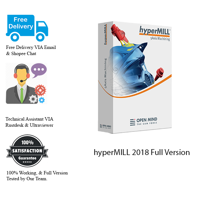 hyperMILL 2018 Full Version | Shopee Malaysia