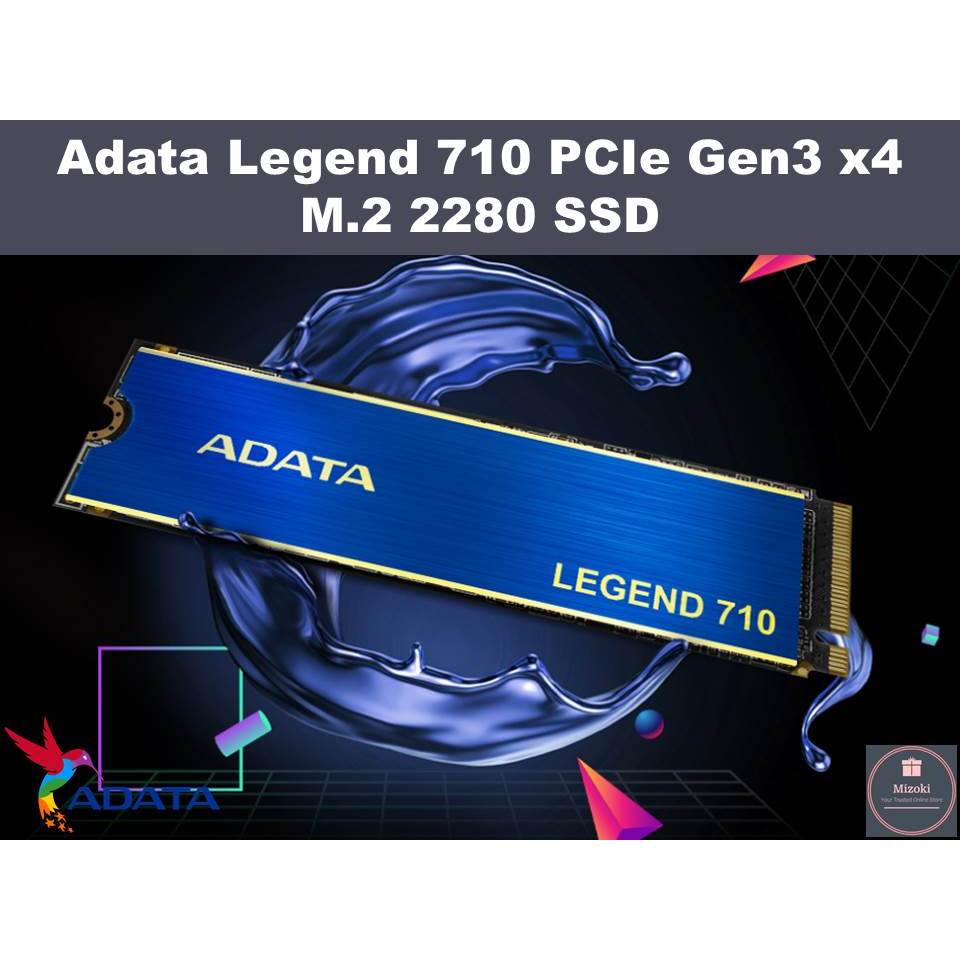 Adata Legend 710 PCIe Gen3 x4 M.2 2280 SSD | Shopee Malaysia