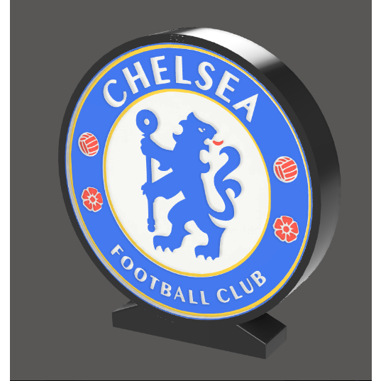 CHELSEA FC Logo USB LED Light Box | Shopee Malaysia