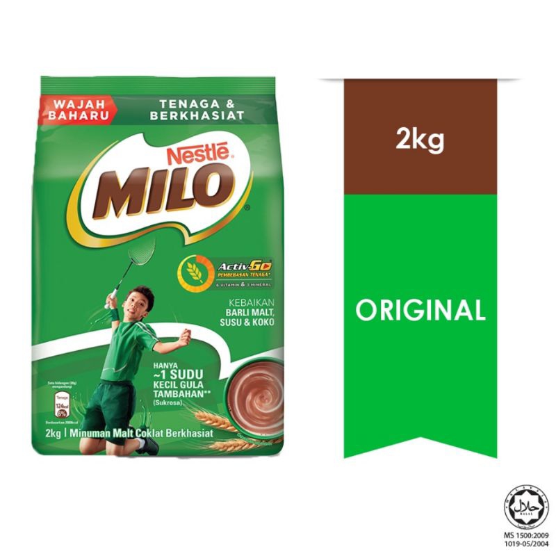 ** Nestle Milo Activ-Go Soft Pack 1.8KG/2KG/2.2KG **（EXP 06/2025 ...