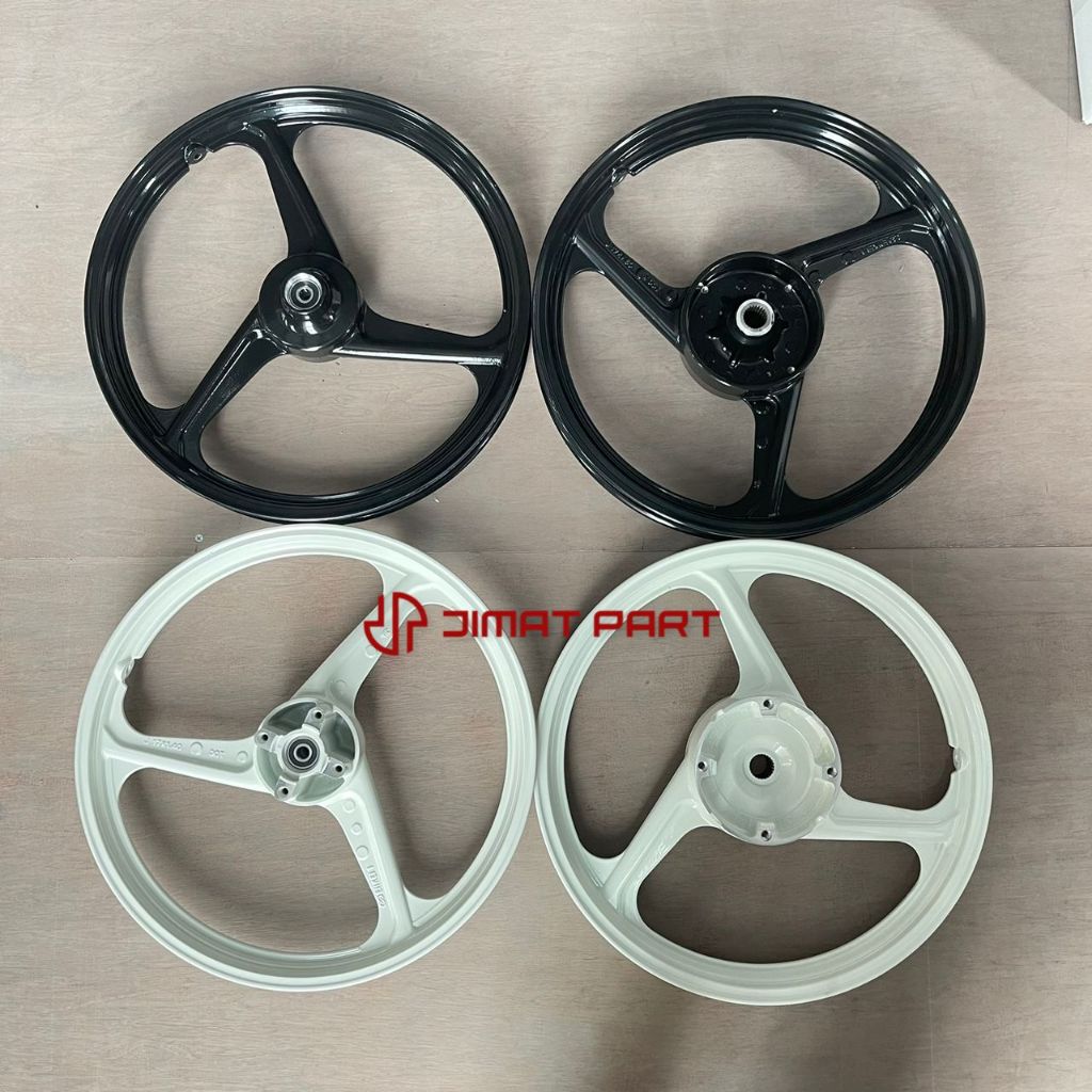 SPORT RIM ENKEI FULL CHOP 3 BATANG HONDA VARIO 160 1.40/1.60-17 BLACK ...
