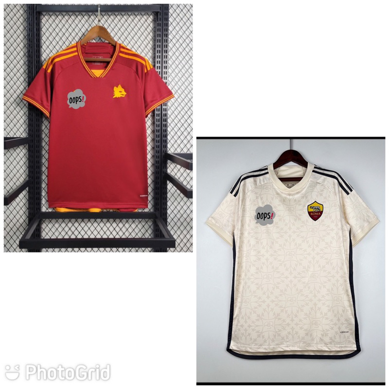As Roma Home & Away kit 23/24 (Top Quality) | Shopee Malaysia