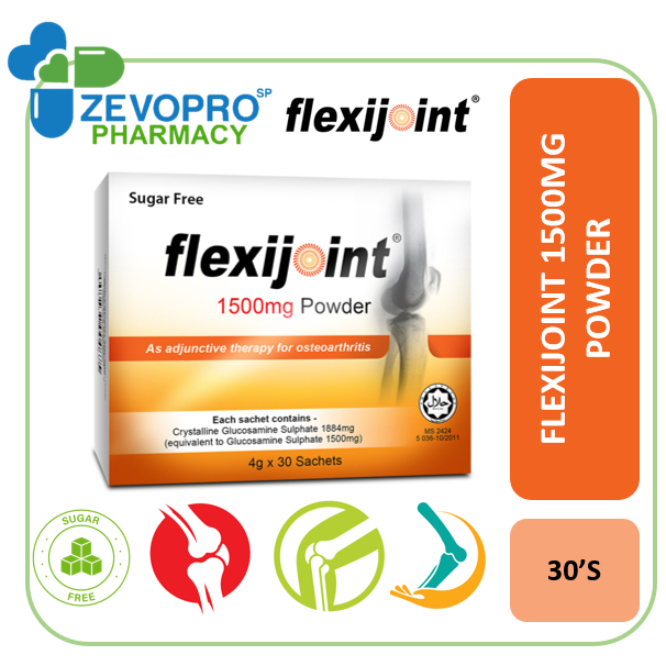 FLEXIJOINT 1500MG POWDER (4G*30'S) | Shopee Malaysia